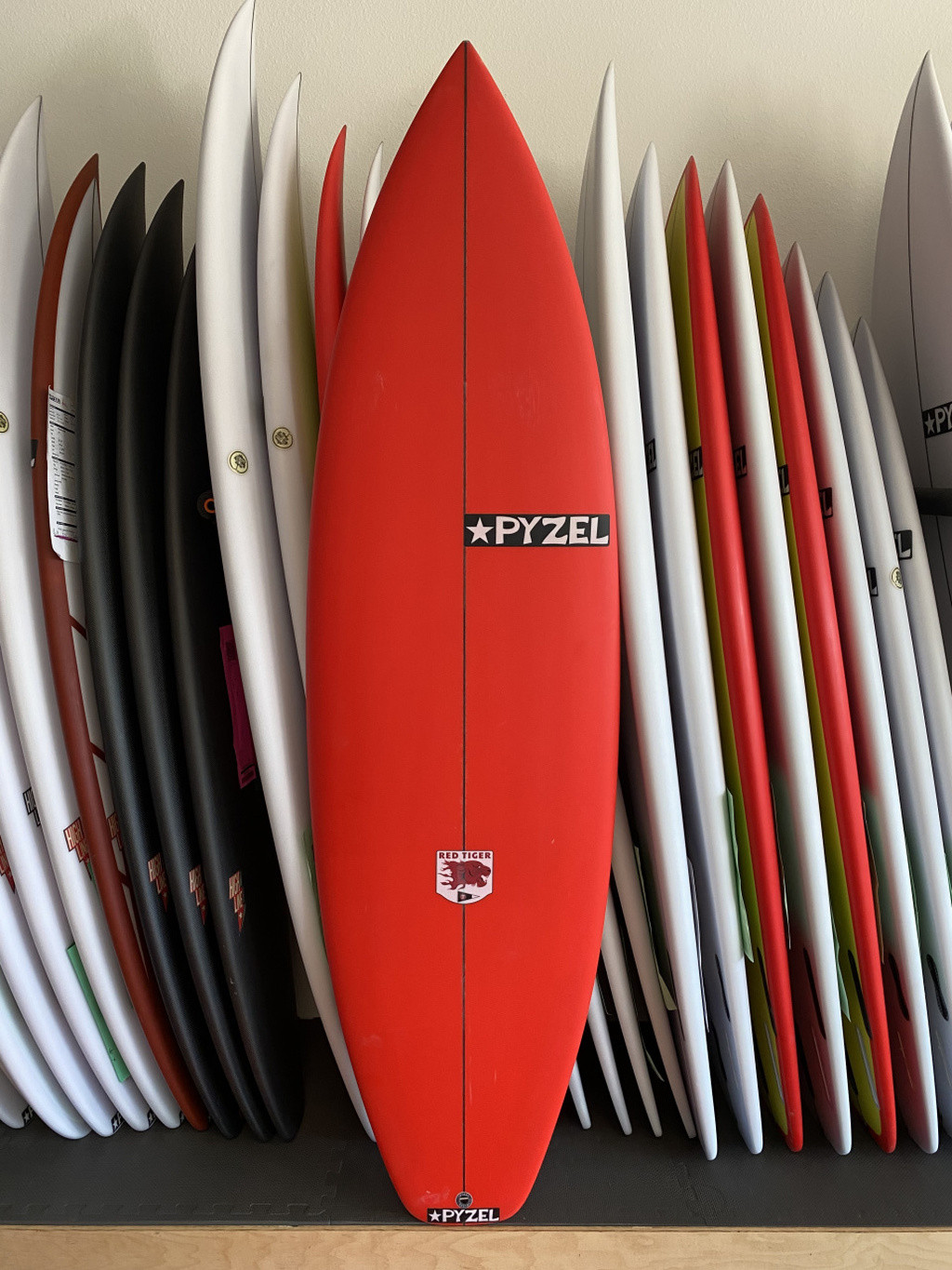 Pyzel Surfboards - Red Tiger