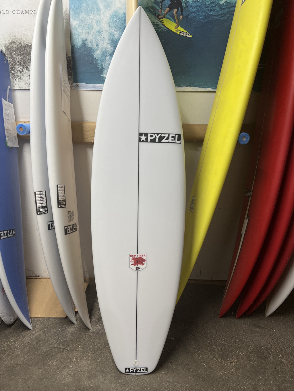 Pyzel Surfboards - Red Tiger